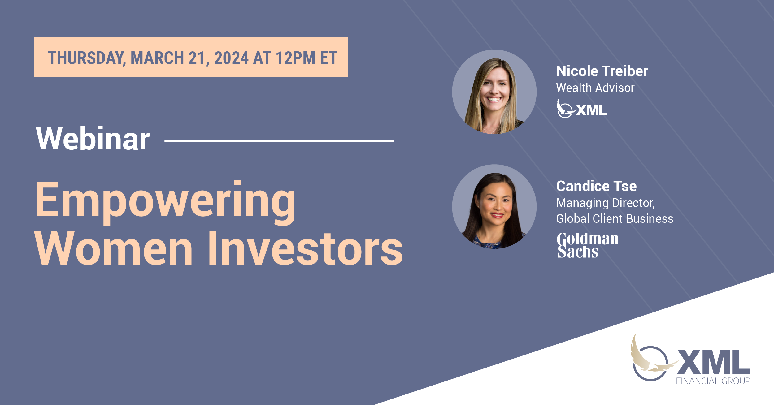 Empowering Women Investors | Thursday, March 21 at 12:00 PM ET